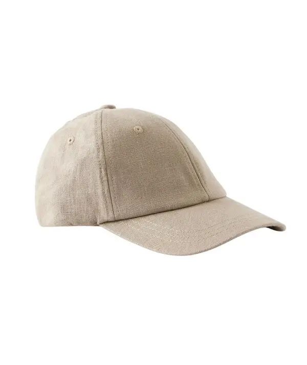 Frescobol Carioca Carioca Linen Baseball Cap - Neutrals