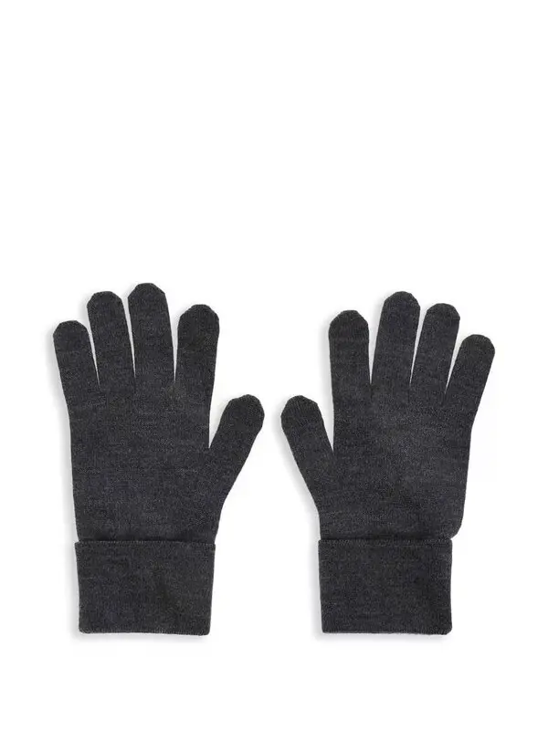 Givenchy Logo Embroidered Wool Gloves