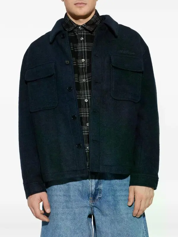 ALLSAINTS Buttoned Pocketed Shirt Jacket