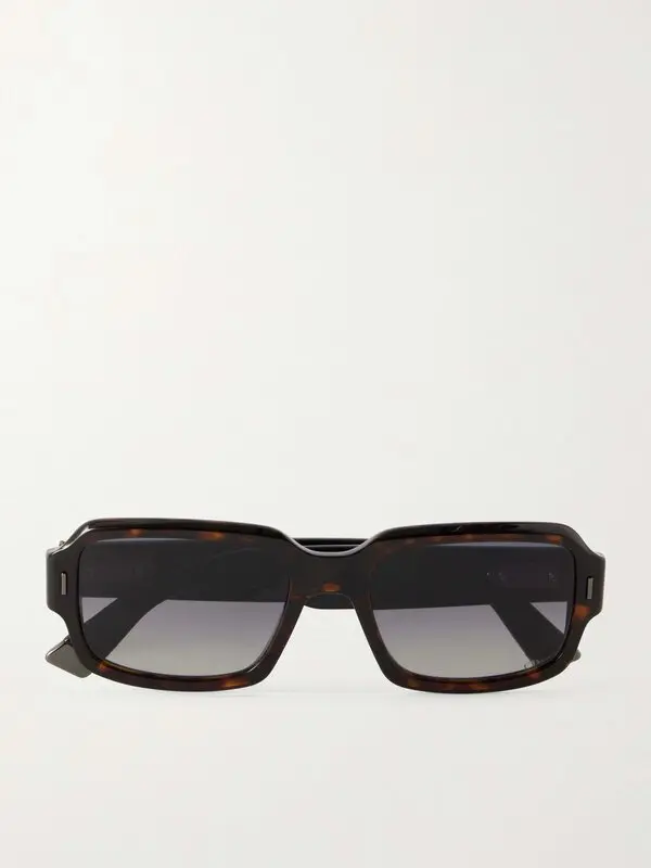Dior Square Frame Acetate Sunglasses - Tortoiseshell