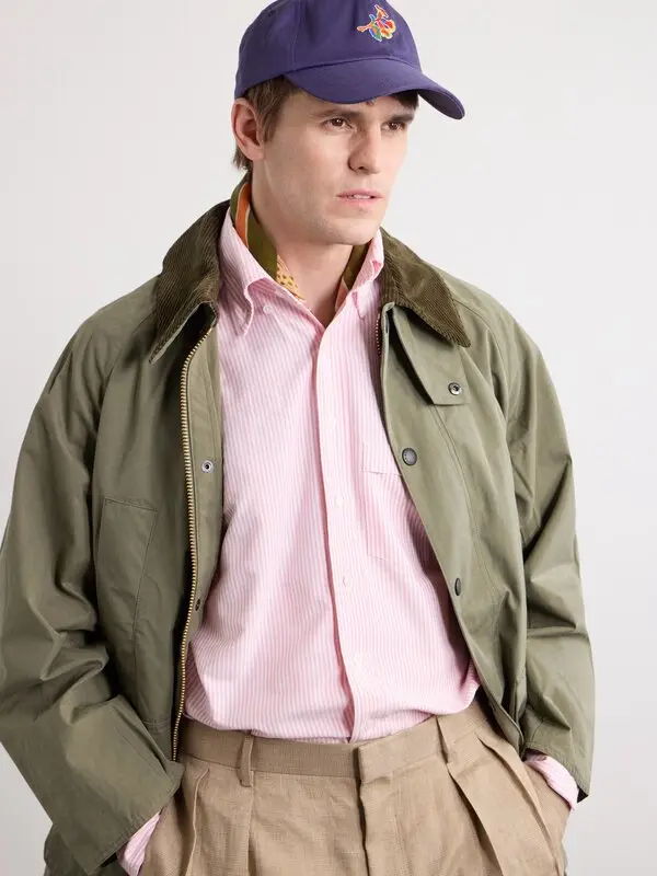 DRAKE'S Tapisserie Embroidered Cotton Twill Baseball Cap - Blue