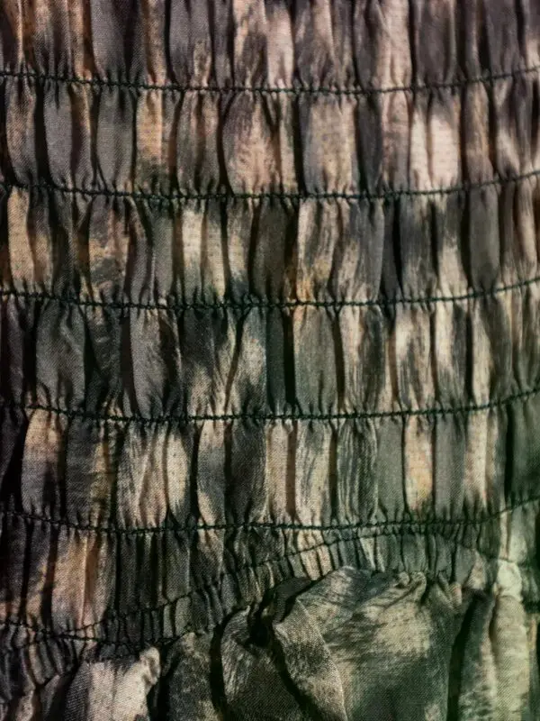 ALLSAINTS Chia Smocked Mini Dress