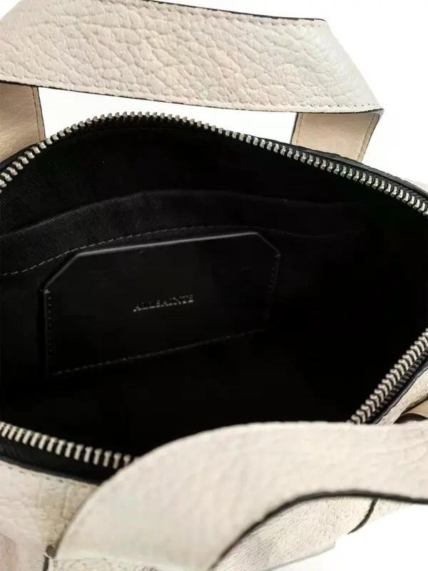 ALLSAINTS Ares Leather Tote Bag - Neutrals