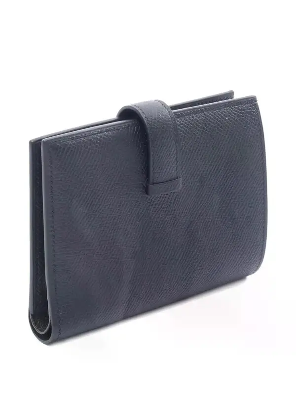 Hermès 2023 Bearn Compact Bi-fold Wallet - Black