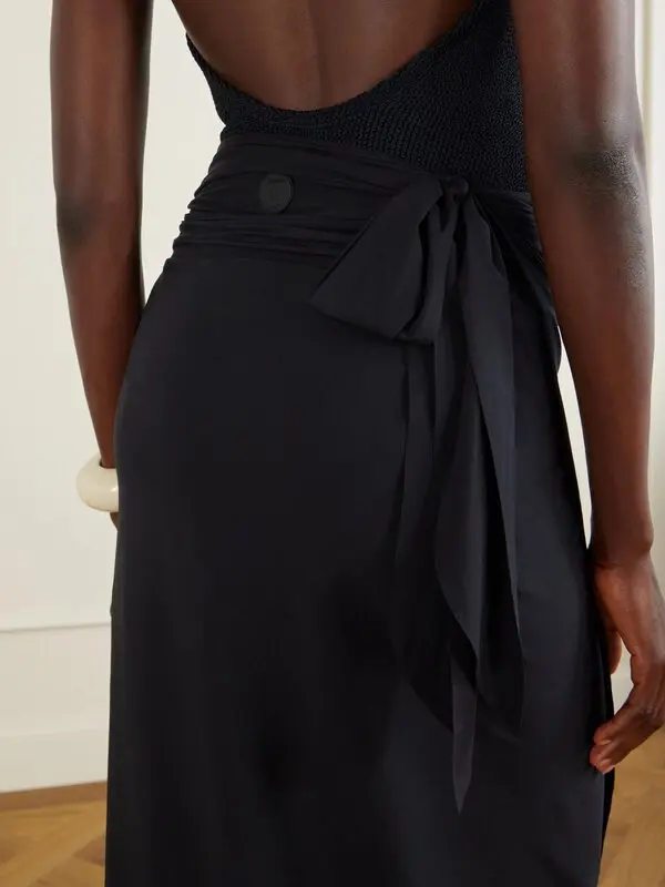 Hunza G Stretch-jersey Wrap Sarong