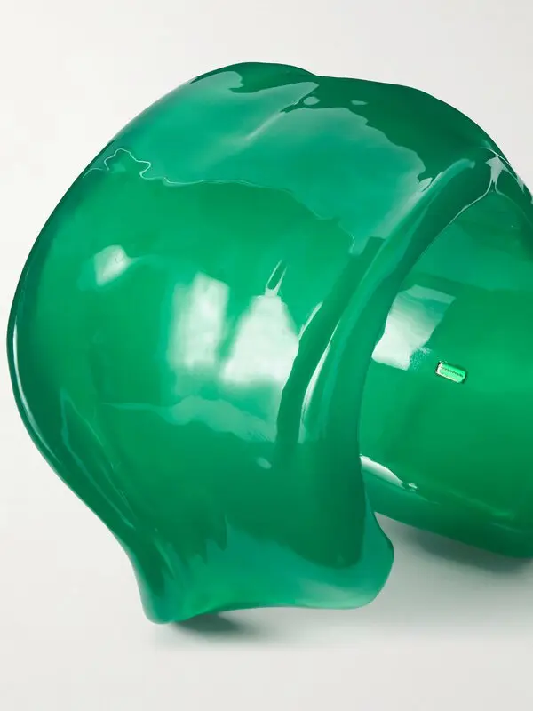 Completedworks Sculptural Resin Cuff - Green