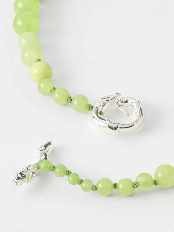 Completedworks Beaded Calcite Necklace - Green