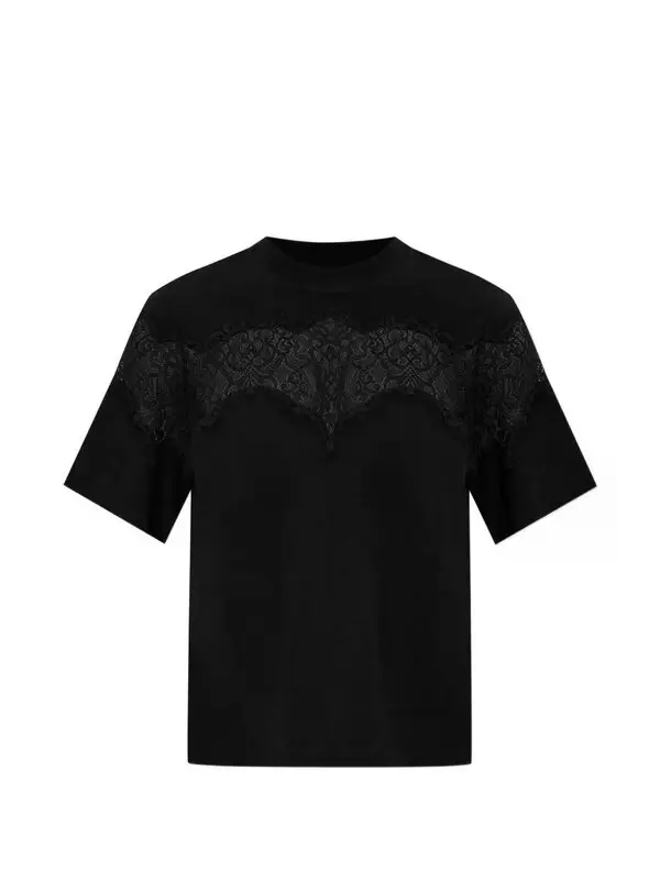 ALLSAINTS Lace-panel T-shirt