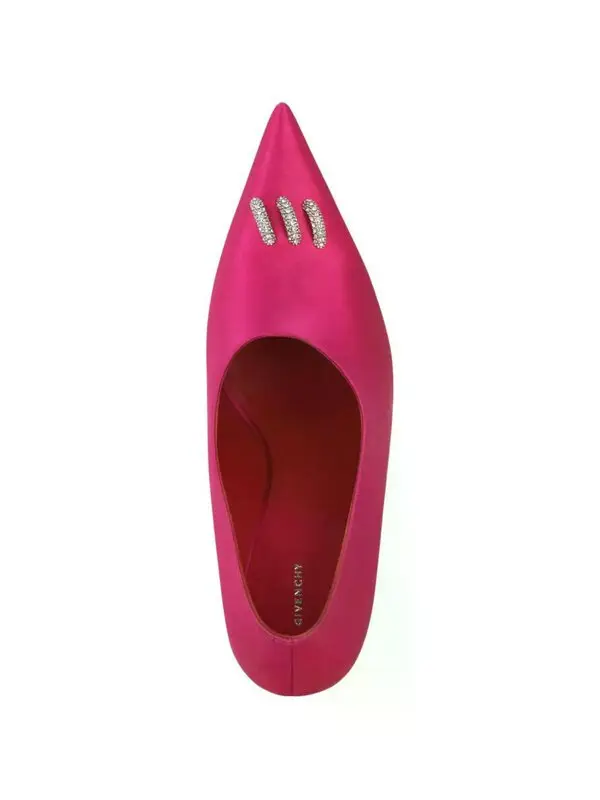 Givenchy Embellished Satin Pumps