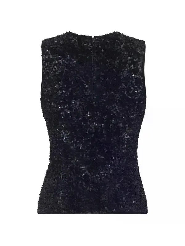 Adam Lippes Embellished Sleeveless Top