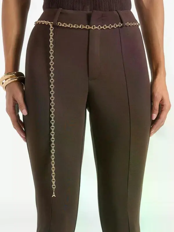 Manière De Voir Capri Leggings With Chain Detail