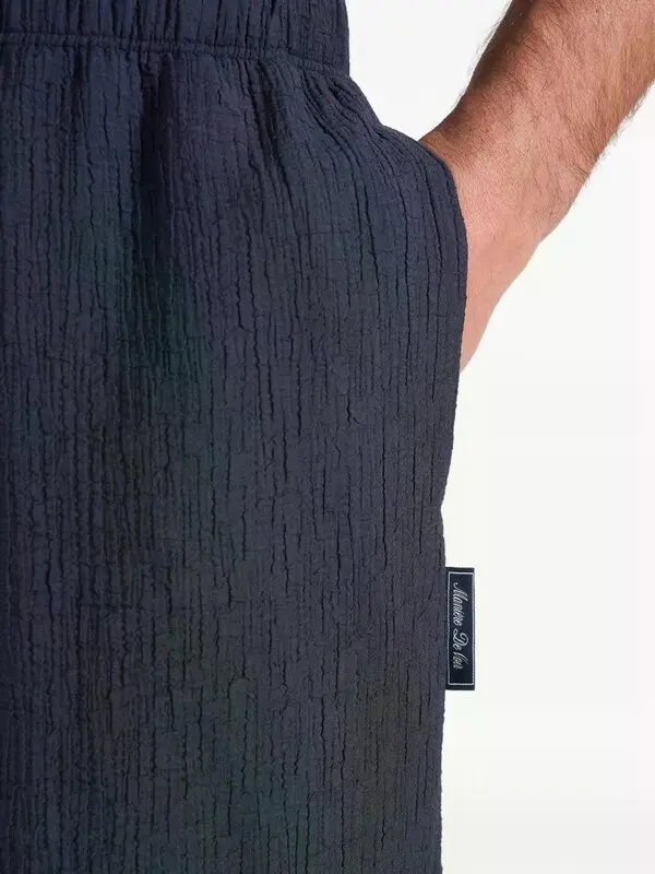 Manière De Voir Addison Relaxed Fit Trousers In Navy