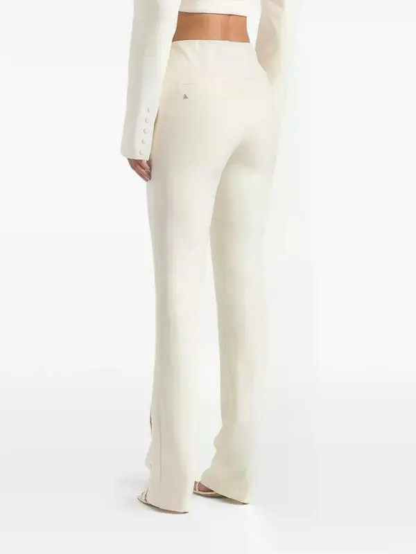 Manière De Voir Tailored Button-detail Trousers