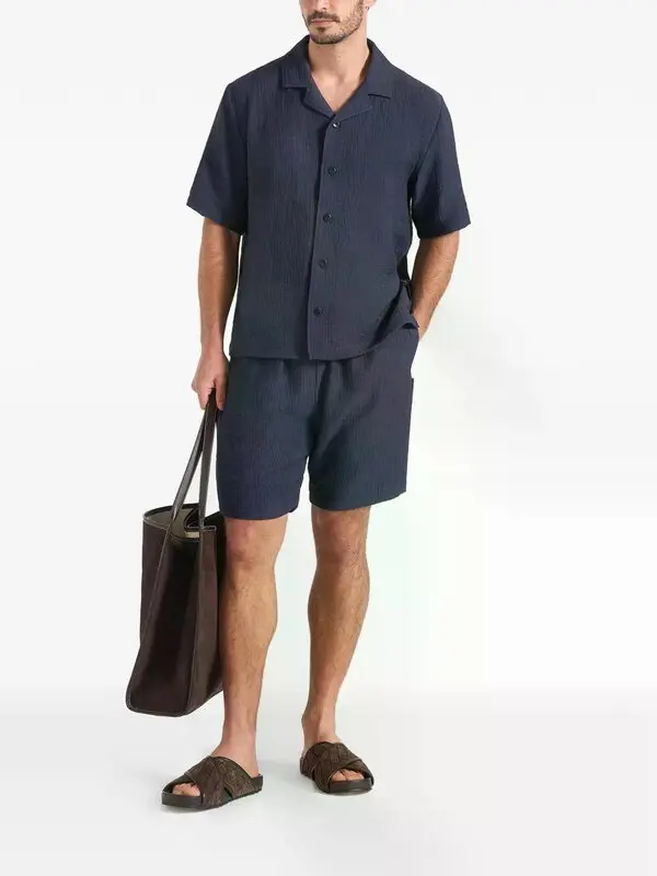 Manière De Voir Textured Shorts