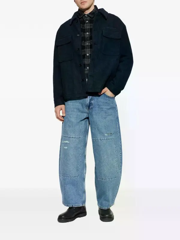 ALLSAINTS Buttoned Pocketed Shirt Jacket