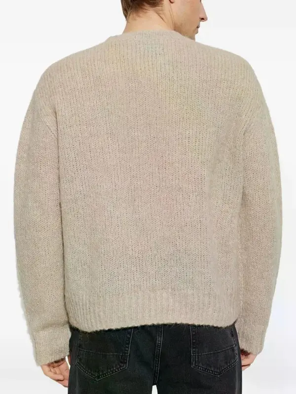 ALLSAINTS Broken Heart Wool Sweater