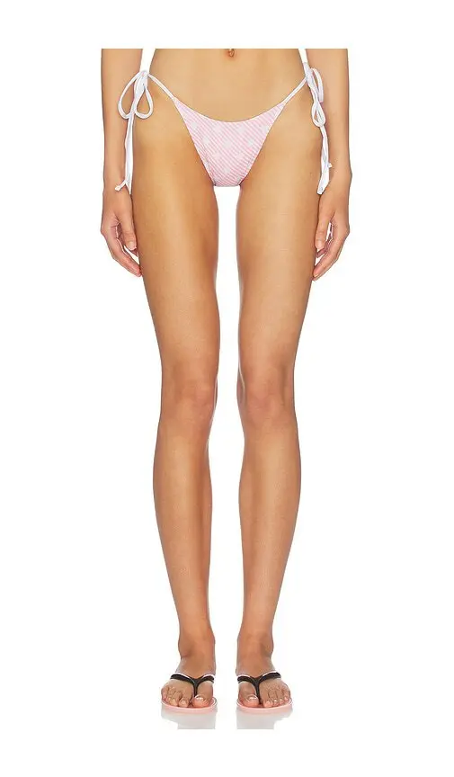 Frankies Bikinis Mackenzie Reversible Bikini Bottom - Sprinkles