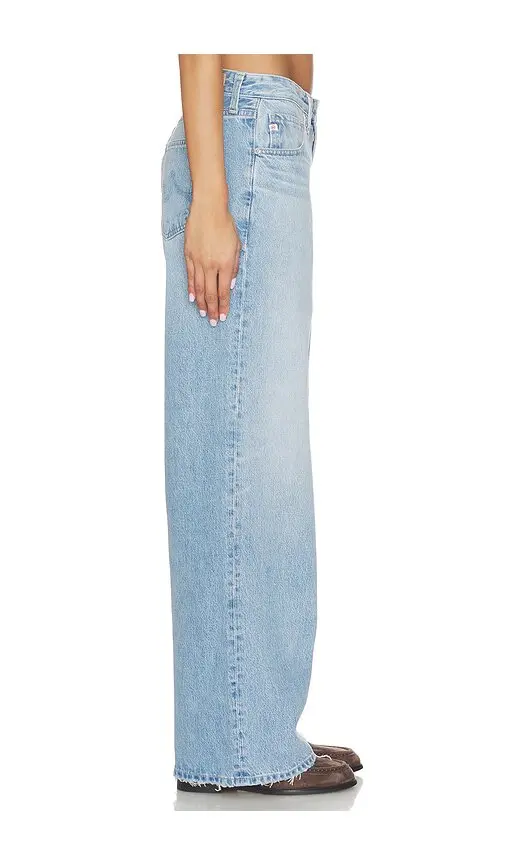 Ag Adria Low Rise Wide Leg Jeans
