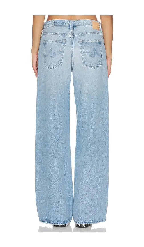 Ag Adria Low Rise Wide Leg Jeans