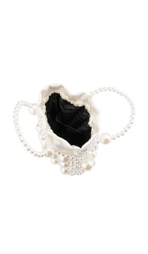 OLGA BERG Sammy Beaded Cage Bag
