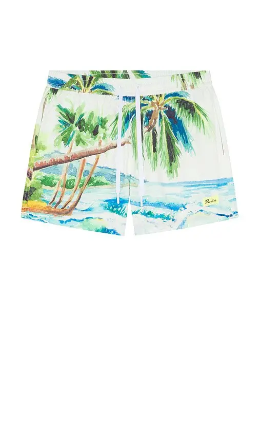DUVIN DESIGN Postcard Swim Shorts