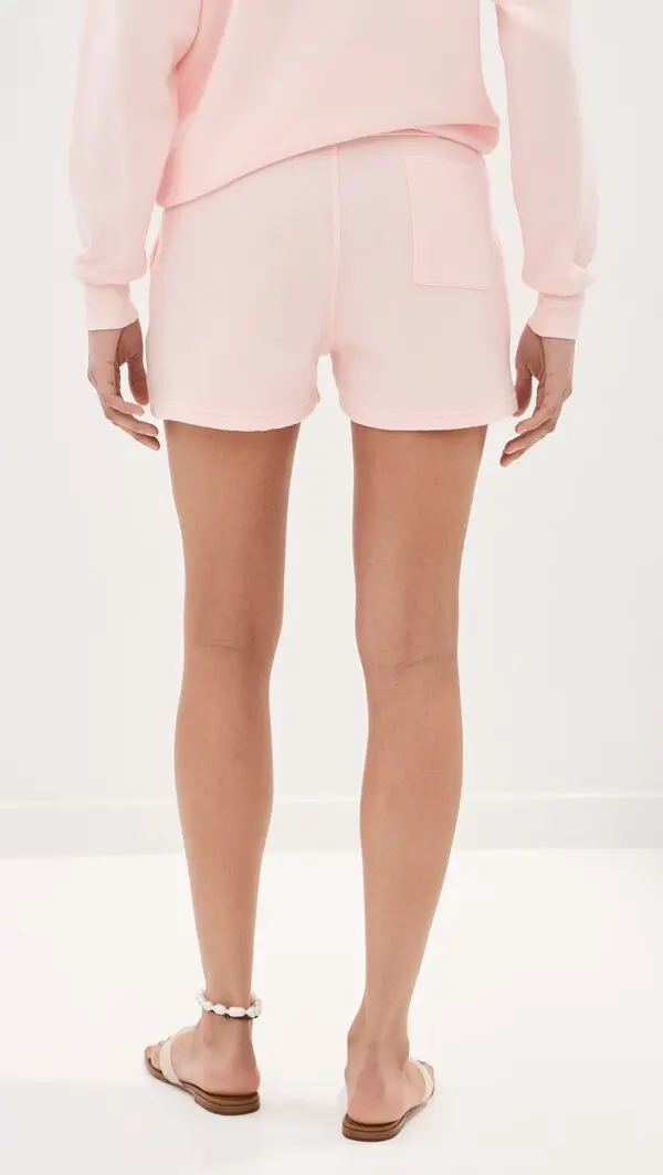 STATE & LAKE Dillon Sweatshorts - Pale Pink