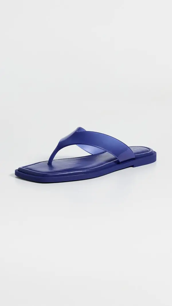 Rag & Bone Gracie Jelly Thong Sandals - Dpblu