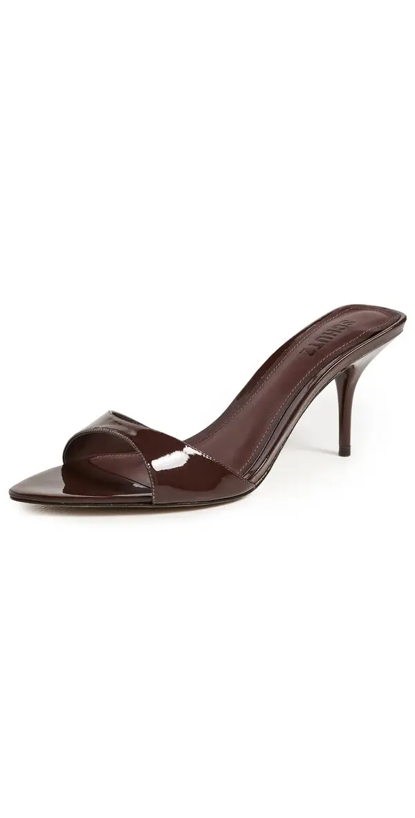 Schutz Elodie Stiletto Heeled Sandals - Root Brown