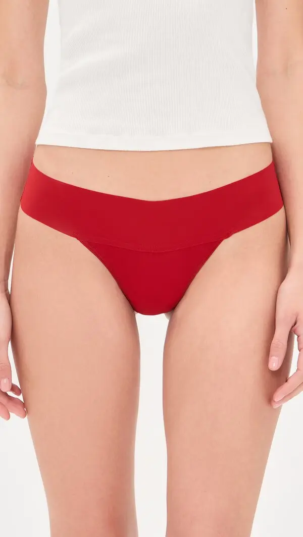 Hanky Panky Natural Rise Thong 5 Pack