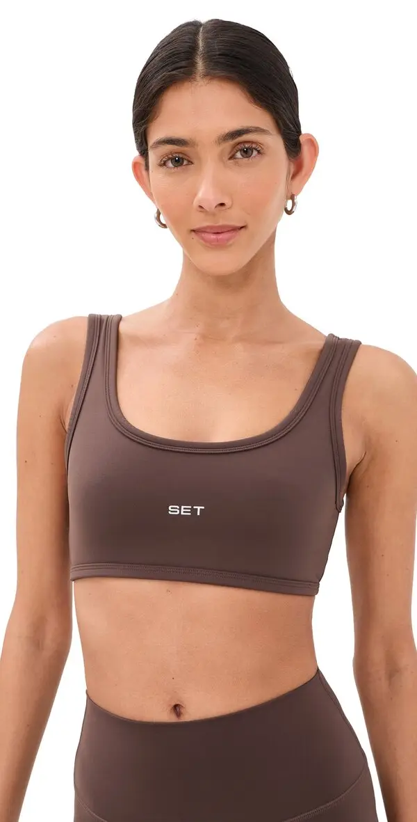 Set Al1 Breathe Scoop Sports Bra - Terrain
