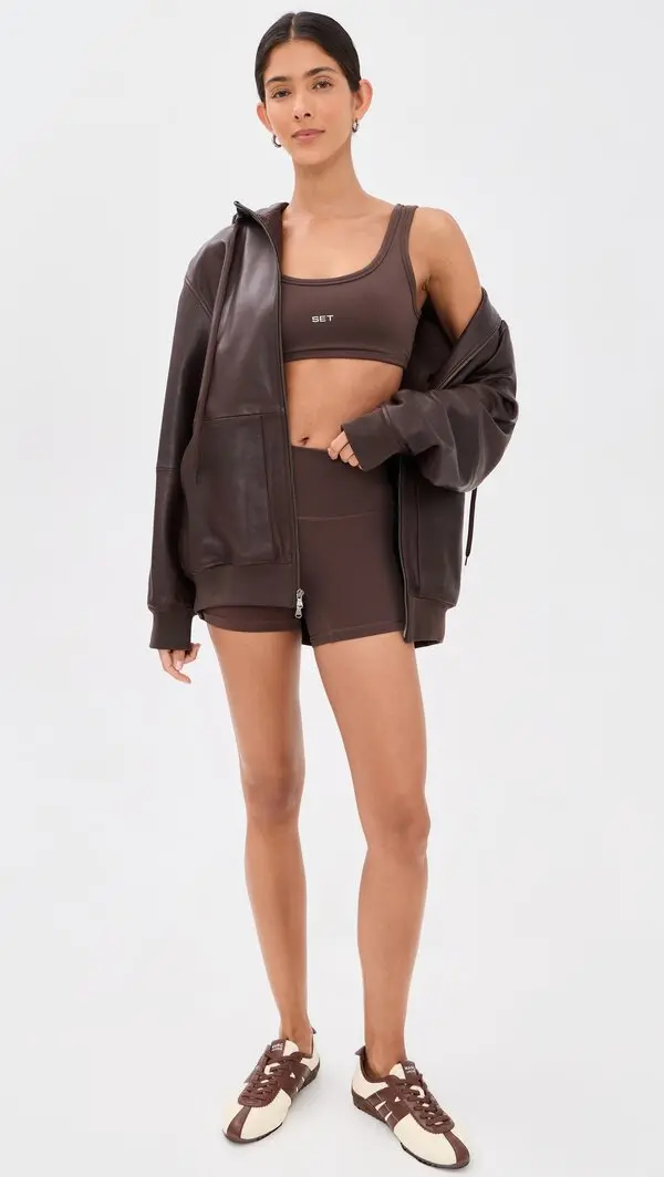 Set Al1 Breathe Scoop Sports Bra - Terrain