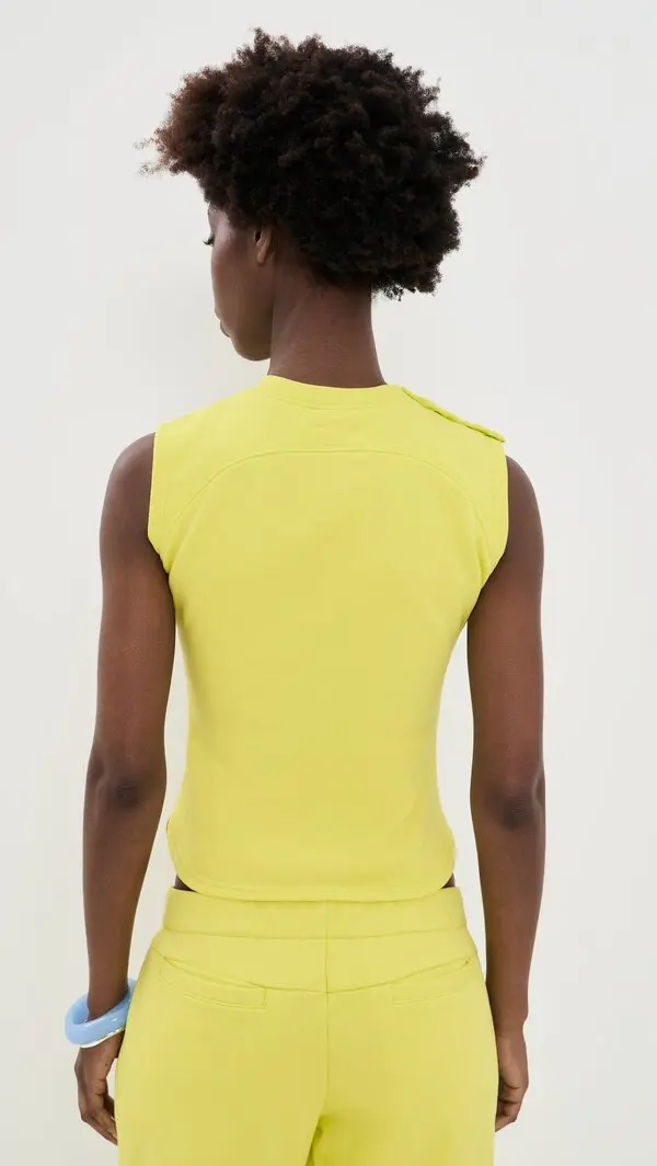 PEACHY DEN Trixie Sweat Vest Top