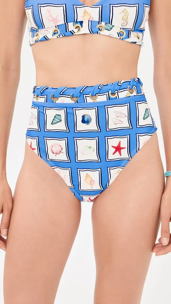 STYLEST X Lia Burke Libaire Dreamsculpt High Rise Grommet Bikini Bottom
