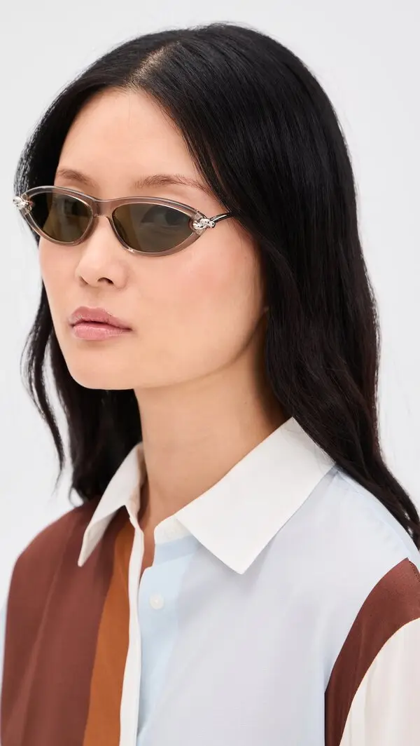 Bottega Veneta Knot Cat Eye Sunglasses
