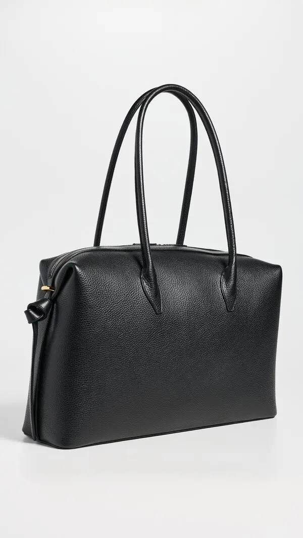 Yuzefi Large Brioche Duffle Bag - Black