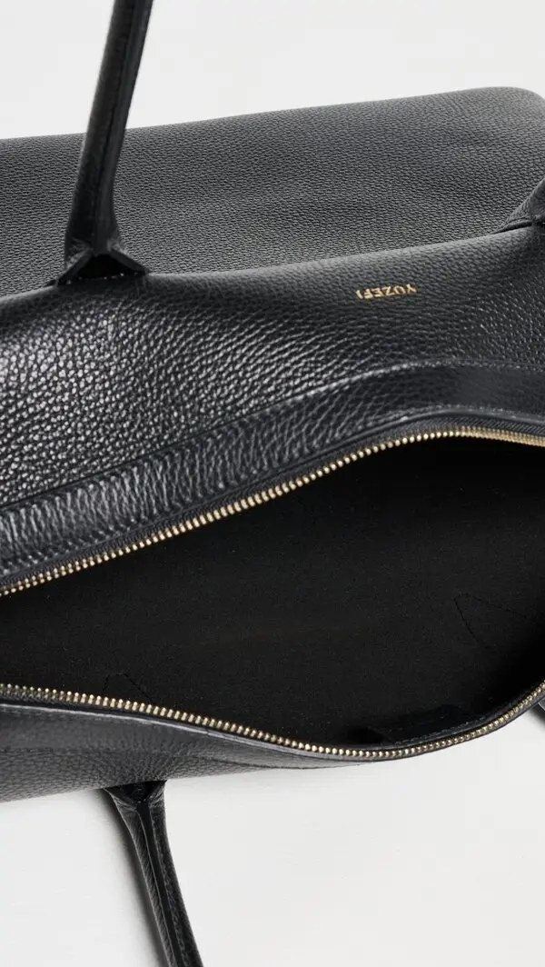 Yuzefi Large Brioche Duffle Bag - Black