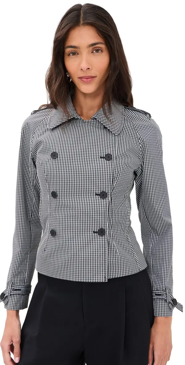 PEACHY DEN Henri Jacket - Checkers