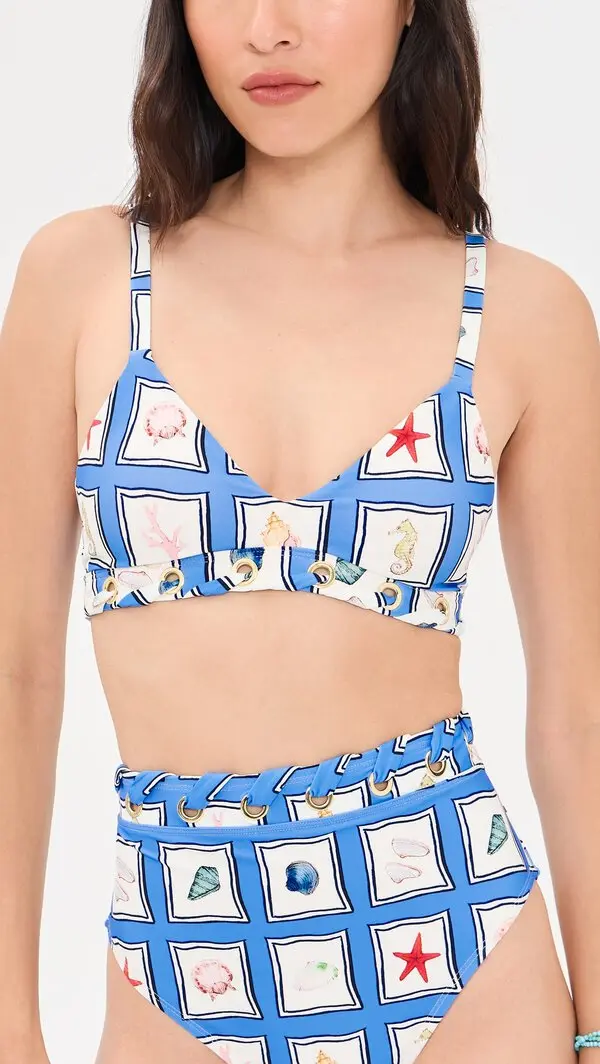STYLEST X Lia Burke Libaire Dreamlift Push-up Grommet Bikini Top