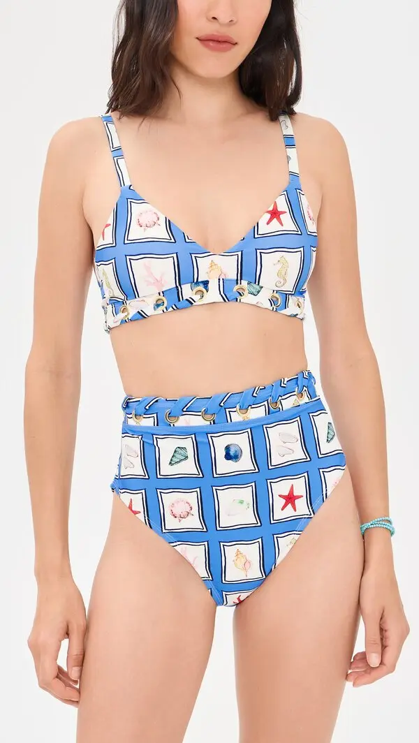 STYLEST X Lia Burke Libaire Dreamlift Push-up Grommet Bikini Top