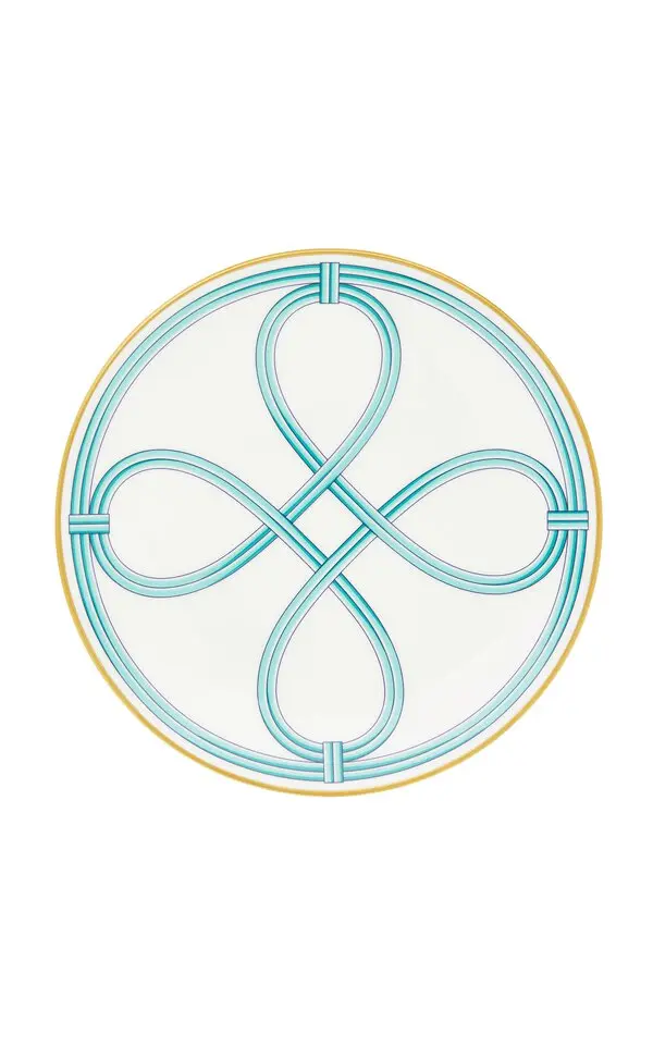 Tiffany & Co. Exclusive Link Dessert Plate - Blue