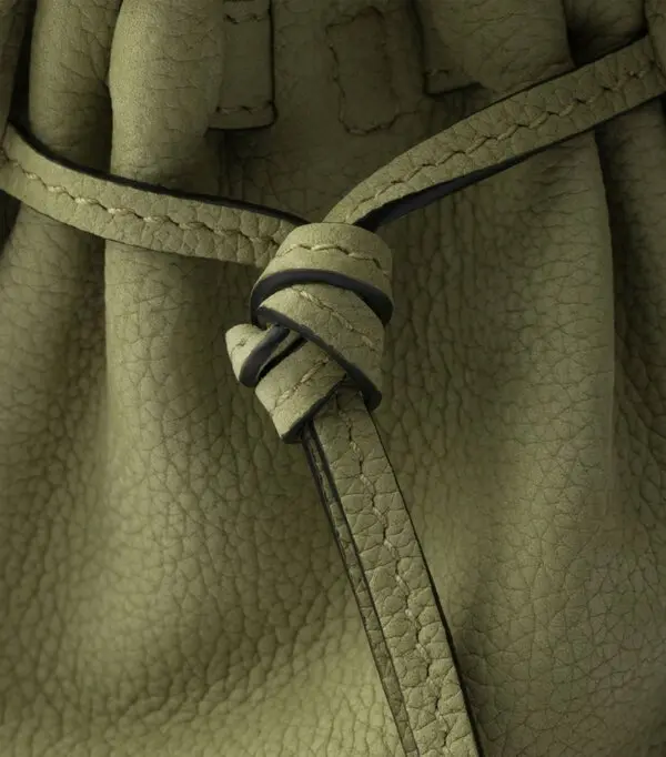 Prada Medium Nubuck Bonnie Shoulder Bag - Green