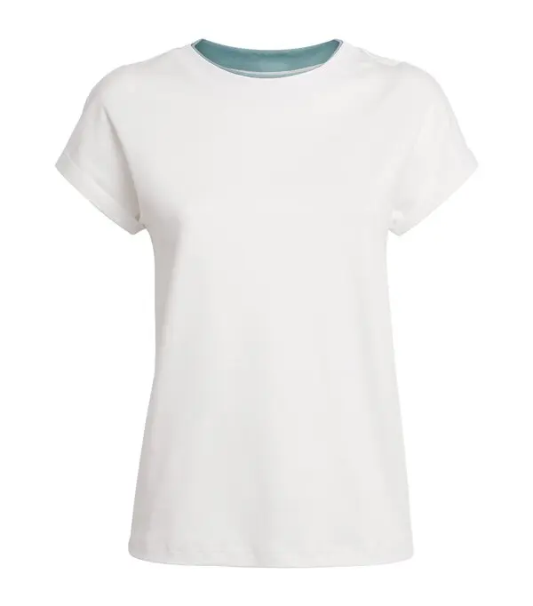 Eleventy Cotton Layered T-shirt - White