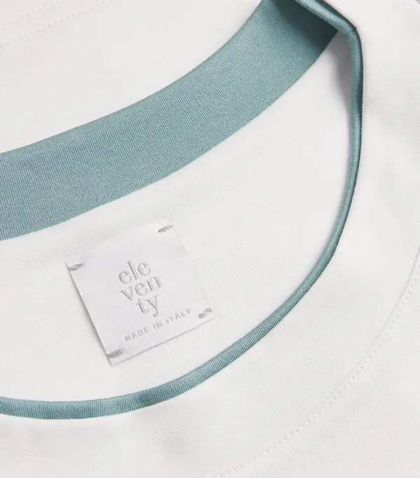 Eleventy Cotton Layered T-shirt - White