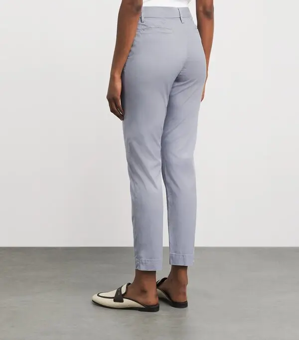 Eleventy Twill New York Trousers - Blue
