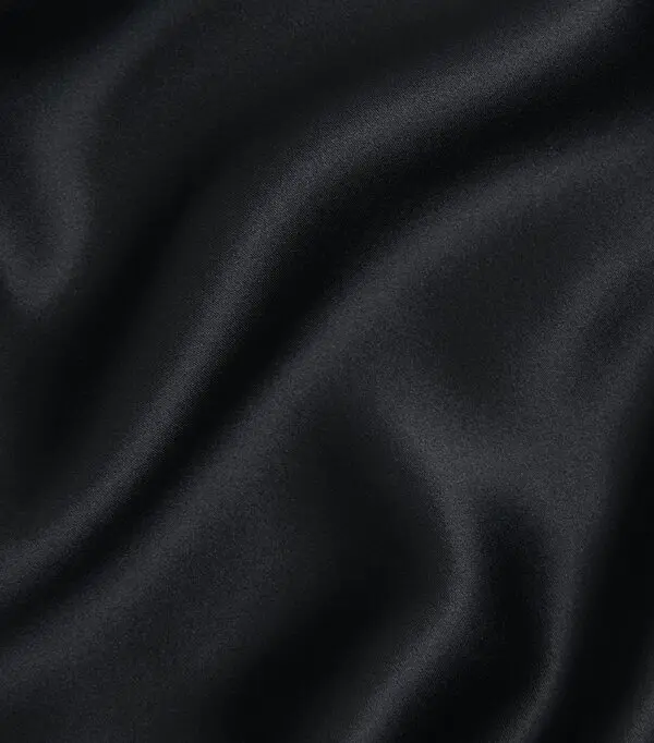 Eleventy Silk Satin Long Sleeve Shirt