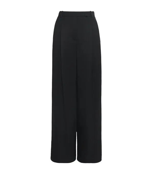 Eleventy Pleated Straight Leg Trousers