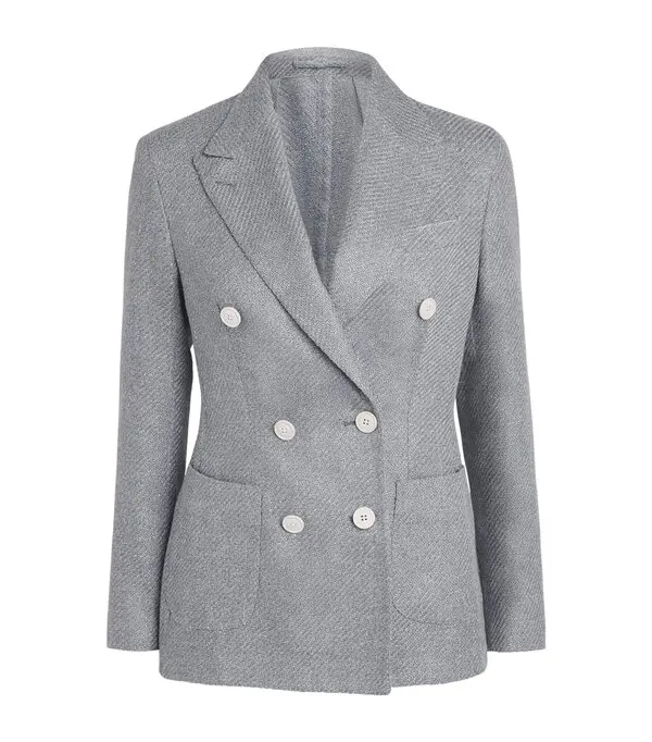 Eleventy Double-breasted Blazer