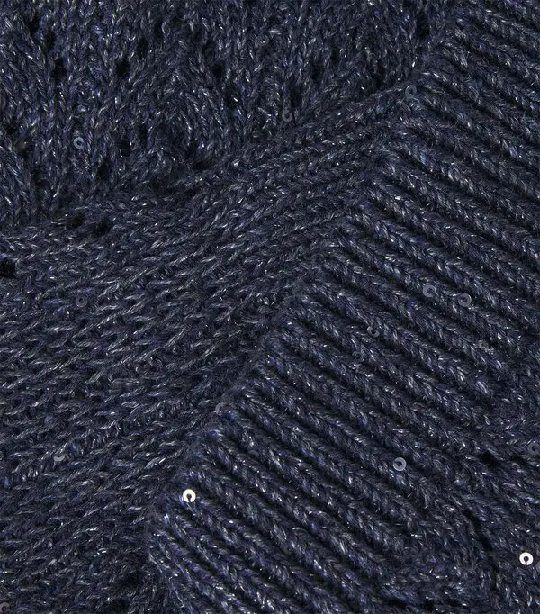 Eleventy Sleeveless Sequin Knit Sweater