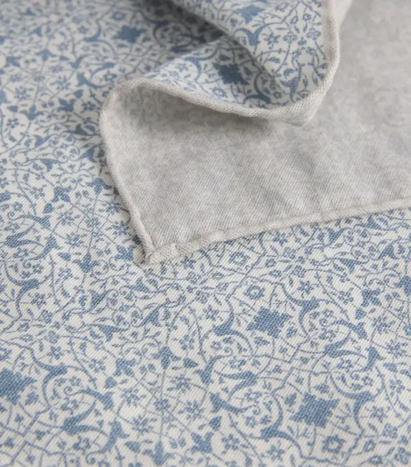 Eleventy Wool-blend Pocket Square