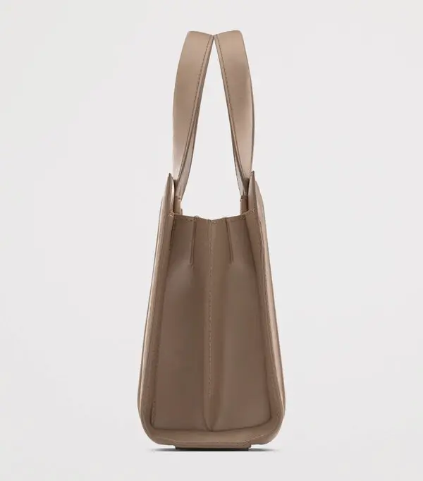 Max Mara Small Quilted Whitney Top-handle Bag - Beige